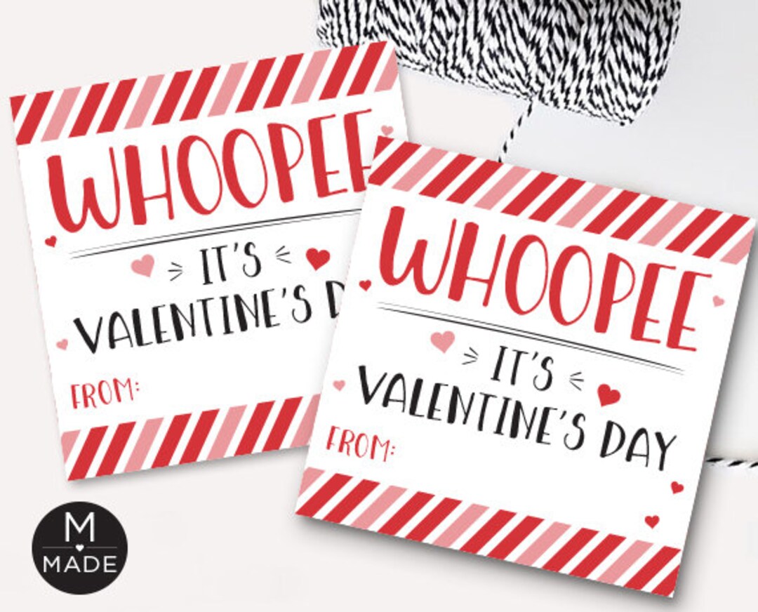 Whoopee It's Valentine's Day! Whoopee Valentines, Kids Valentines ...