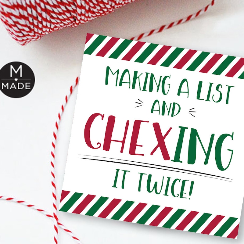 Checking It Twice - Etsy