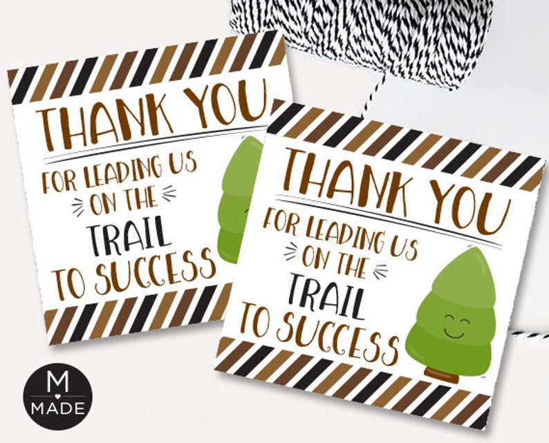 Thank You for Leading Us on the Trail to Success Tag Employee ...