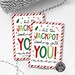 Holiday Lotto Gift Tags Personalizable Template Employee Appreciation ...