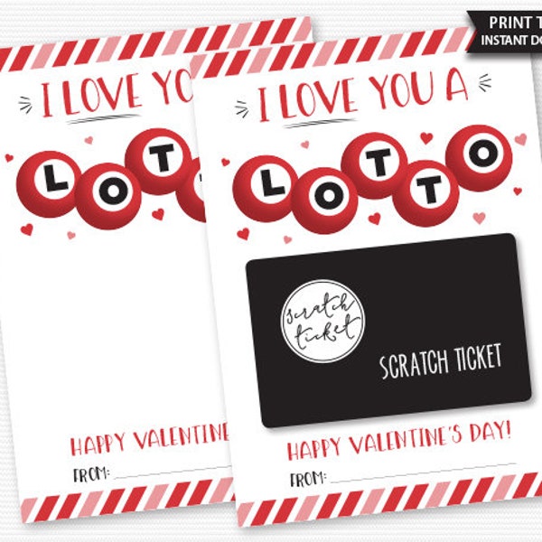 Lotto Game Card - Etsy