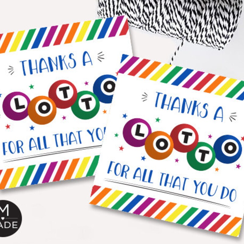Thanks a Lotto - Etsy