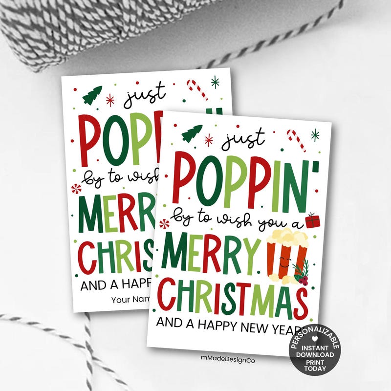 Christmas Poppin by Tag - Etsy