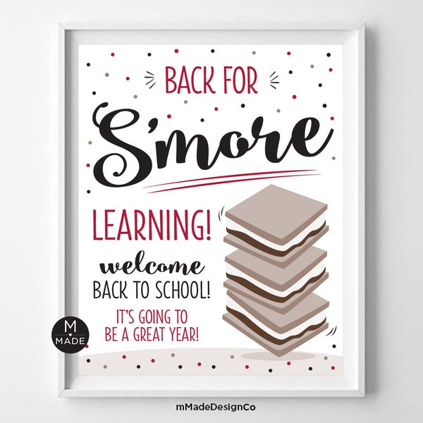 Smore Learning Bulletin Board - Etsy