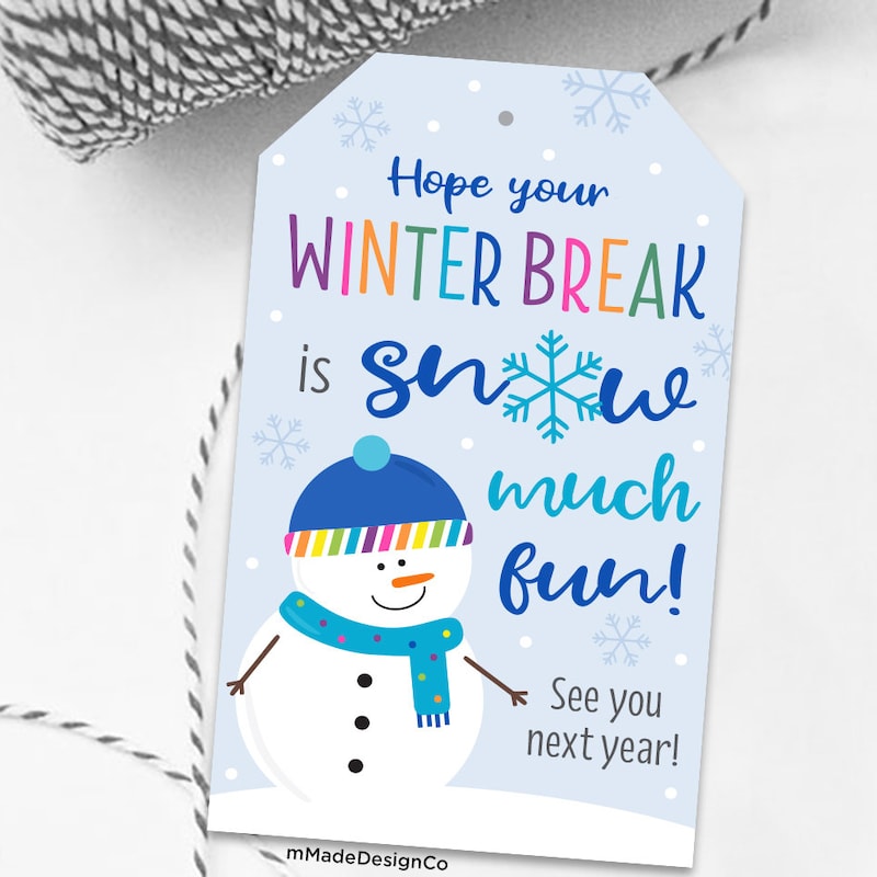 Winter Gift Tags - 60+ Gift Ideas for 2025