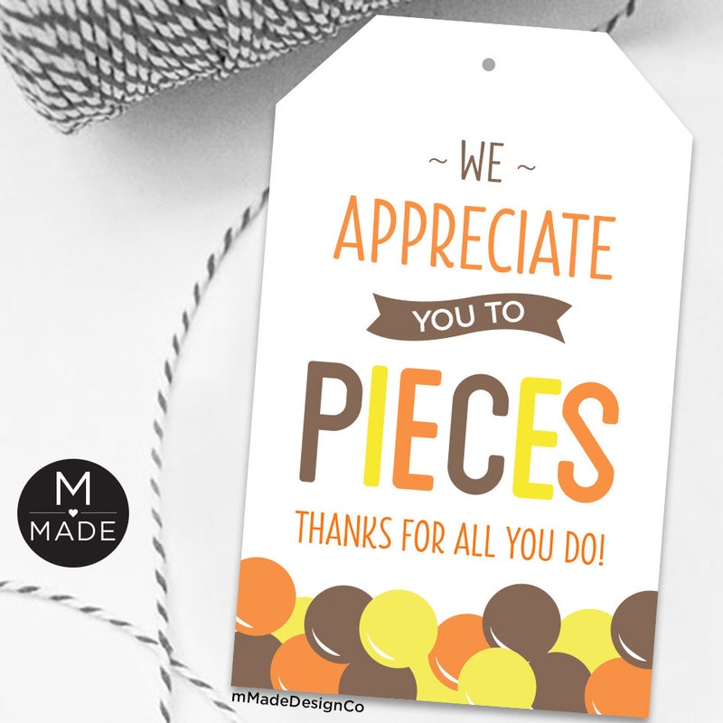 Reeses Thank You - Etsy