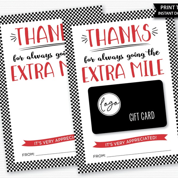 Extra Mile - Etsy