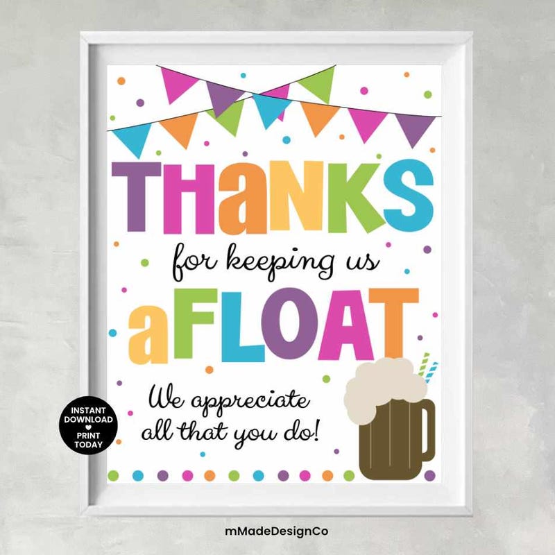 Cream Soda Float Decor - Etsy