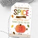 Pumpkin Spice Tags Appreciation Tags Employee Appreciation Team Staff ...