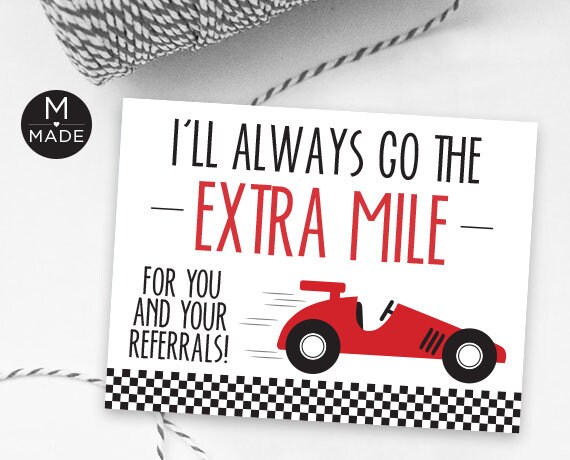 I'll Always Go the Extra Mile Pop by Card Extra Mile Pop - Etsy