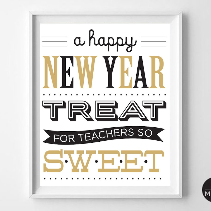 New Years Sign 8x10 - Etsy