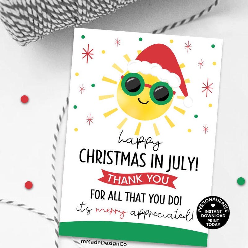 Christmas in July Party - Etsy