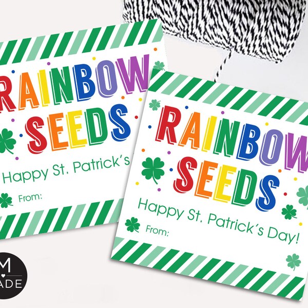 St Patricks Day Tags - Etsy