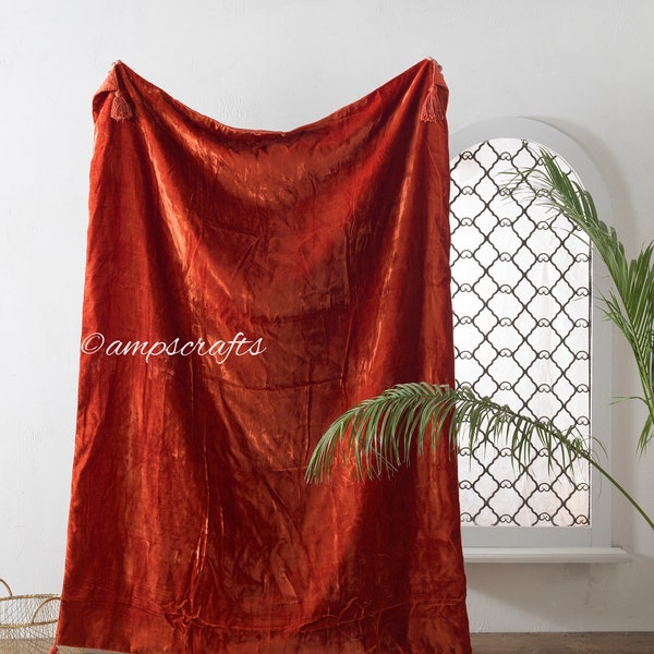 Velvet Throw Blanket - Etsy