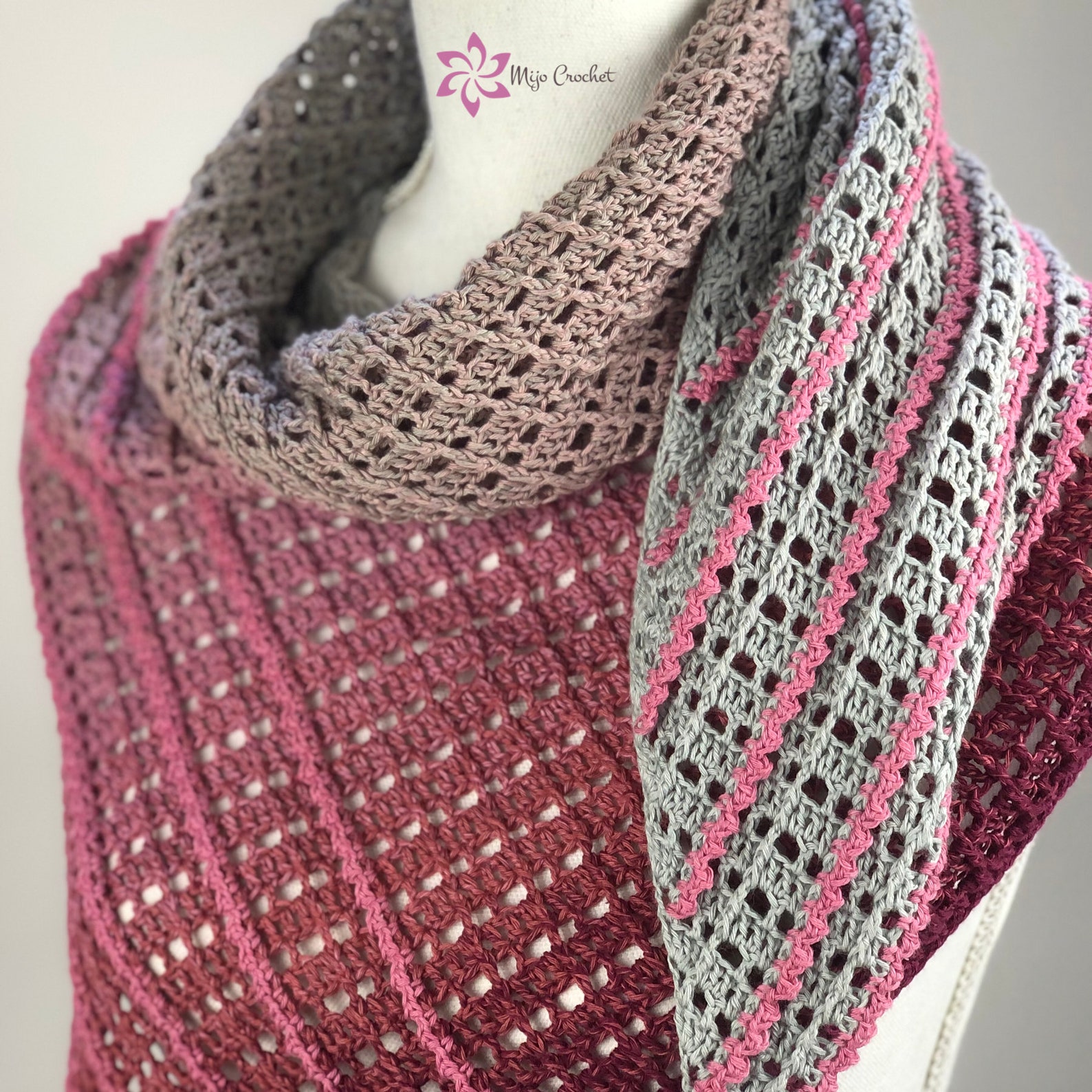 Crochet Pattern Hypatia Mijo Crochet Triangular Crochet | Etsy