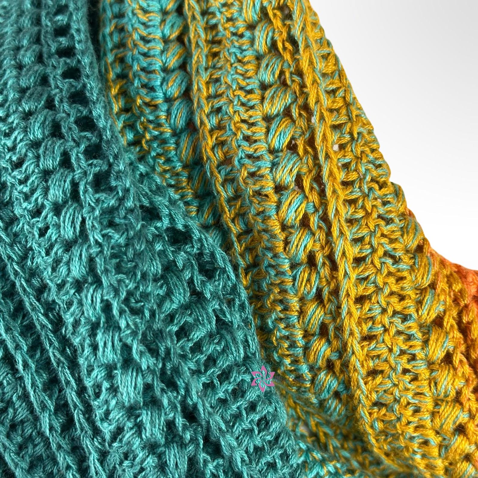 Lost Ways Shawl Crochet Pattern: Textured Triangular Wrap (PDF Pattern ...