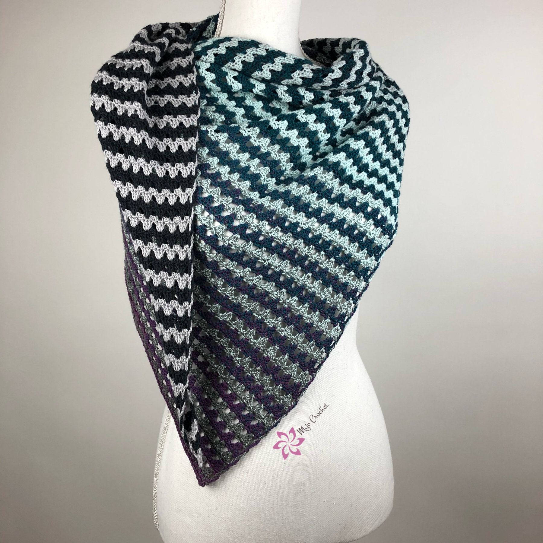 Crochet Pattern Inception Mijo Crochet Asymmetric | Etsy