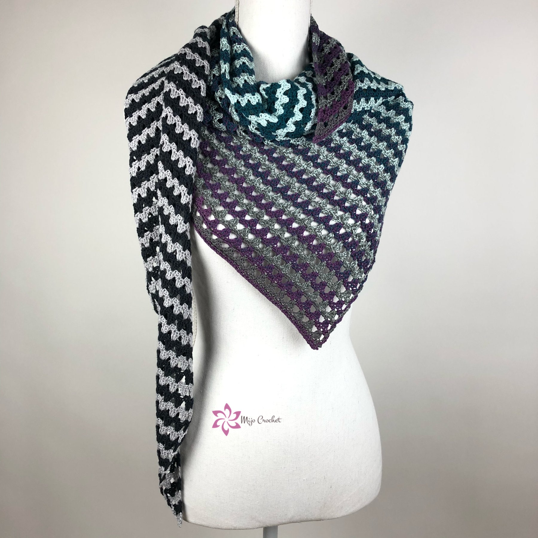 Crochet Pattern Inception Mijo Crochet Asymmetric | Etsy
