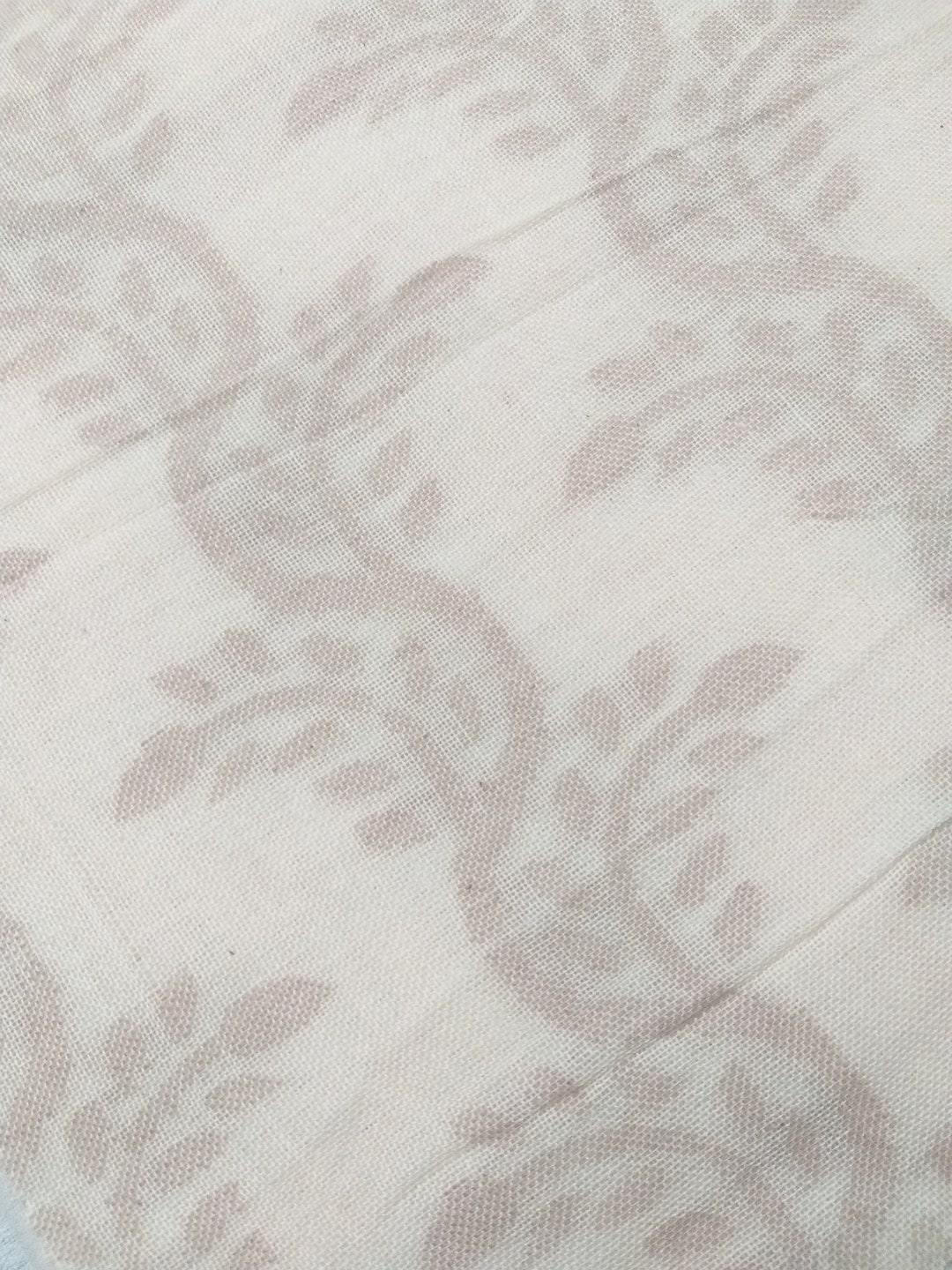 Cutwork Fabric Pink Handmade Cotton Fabric Handloom Orange Cutwork ...