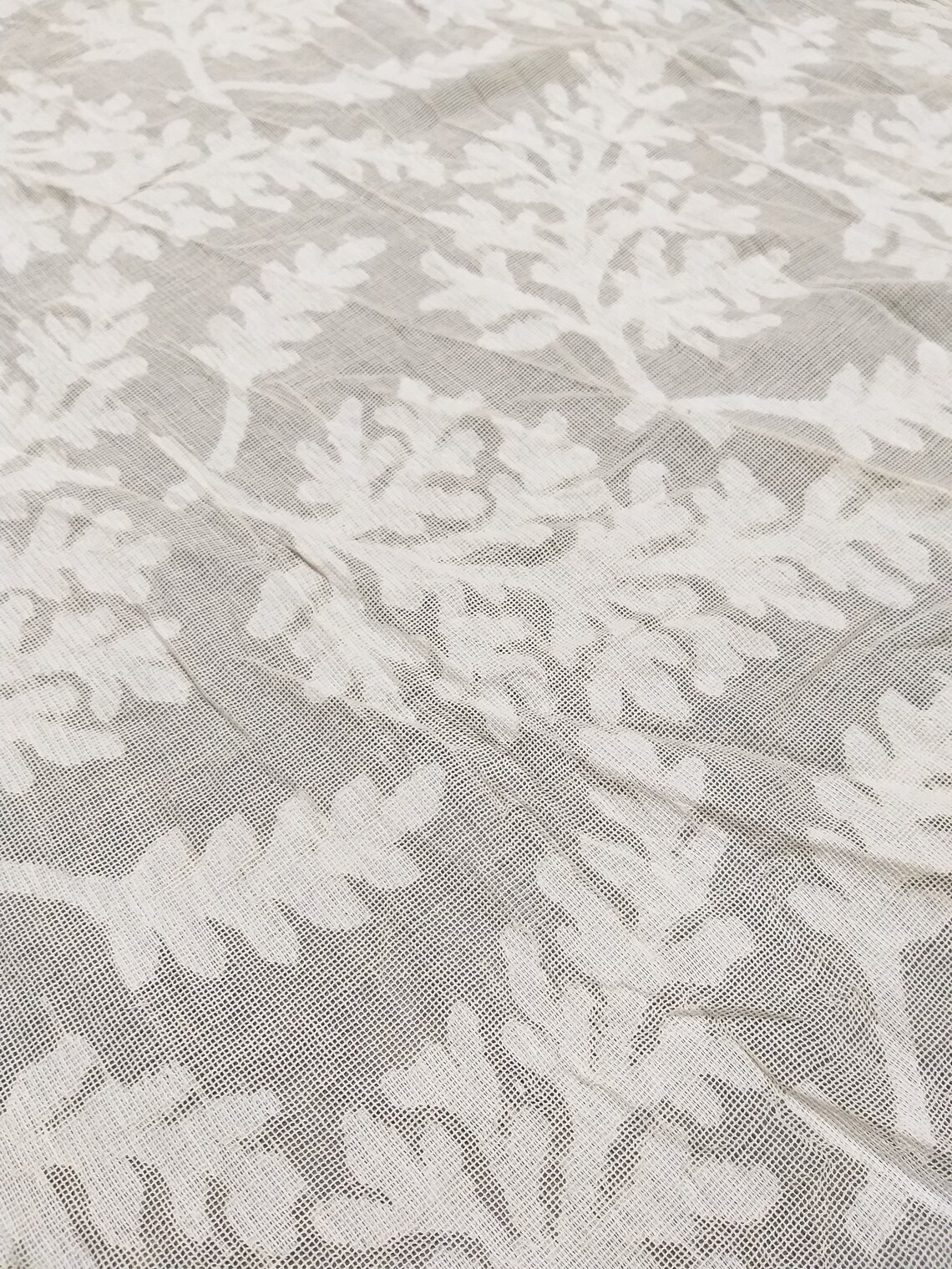 Banarasi Cotton Cutwork Fabric Handmade Cotton Fabric Handloom Cotton ...