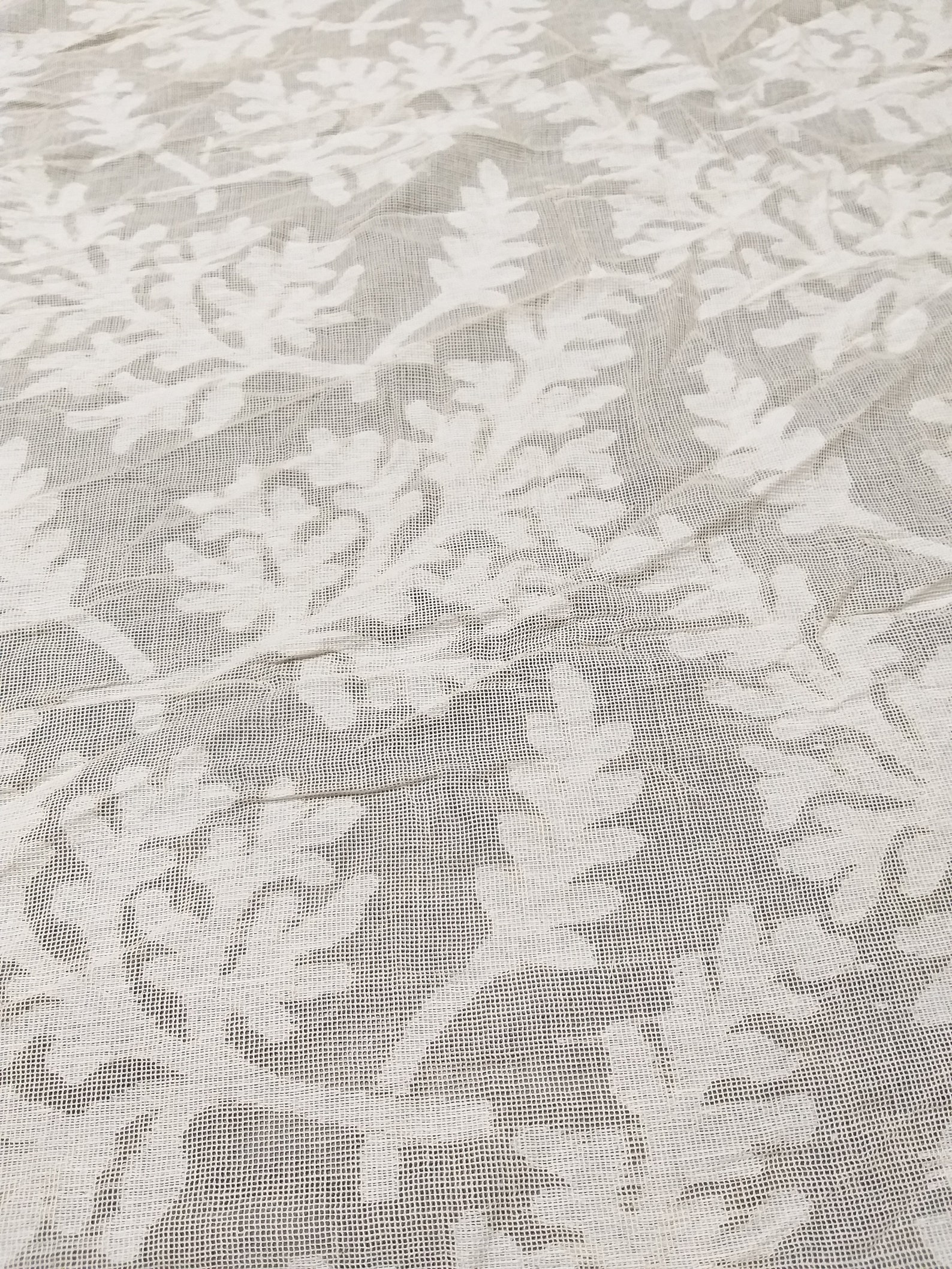 Banarasi Cotton Cutwork Fabric Handmade Cotton Fabric Handloom Cotton ...