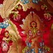 Red Tibetan Brocade Handmade Brocade Varanasi Handloom Brocade Floral ...