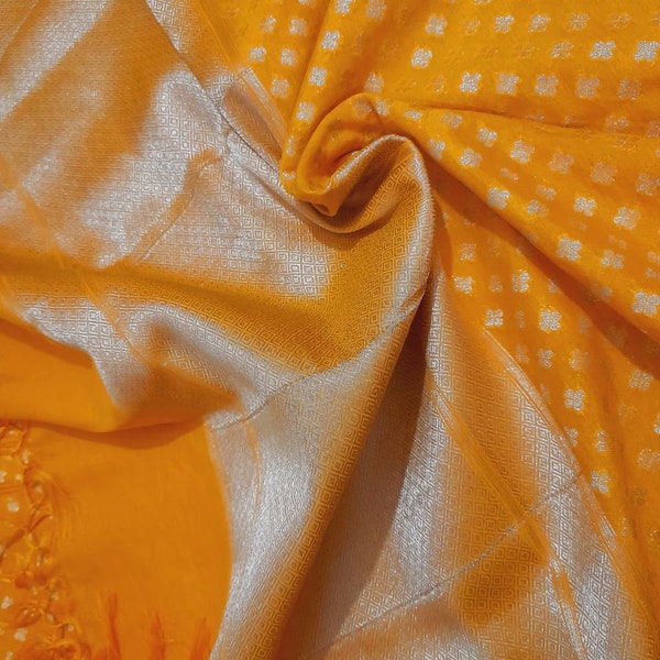 Yellow Dupatta - Etsy