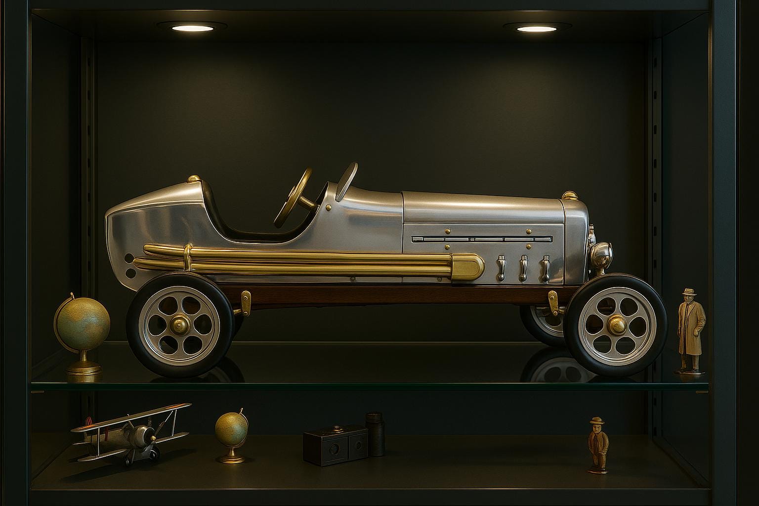 Vintage Metal Race Car Model – Collectible Classic Car Decor - Etsy