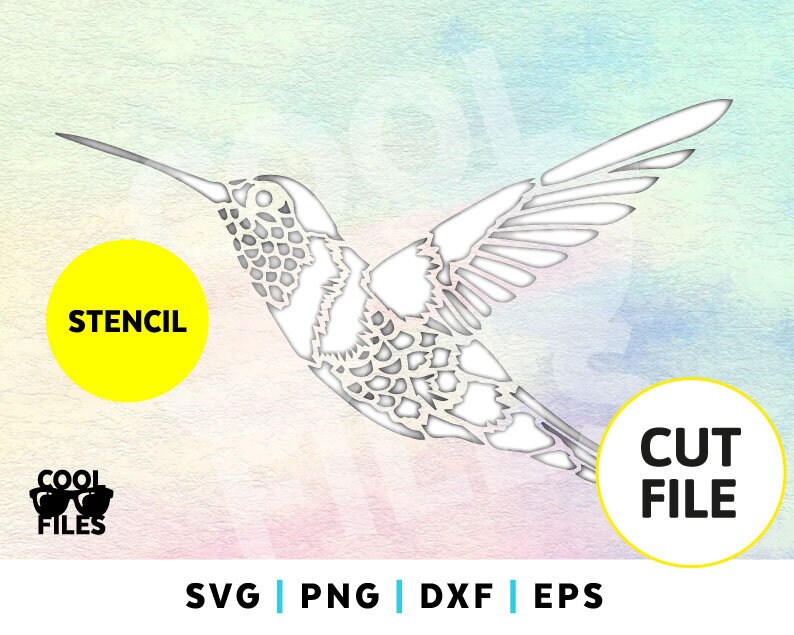 Hummingbird Svg - Hummingbird SVG File - Vinyl File - DXF File ...