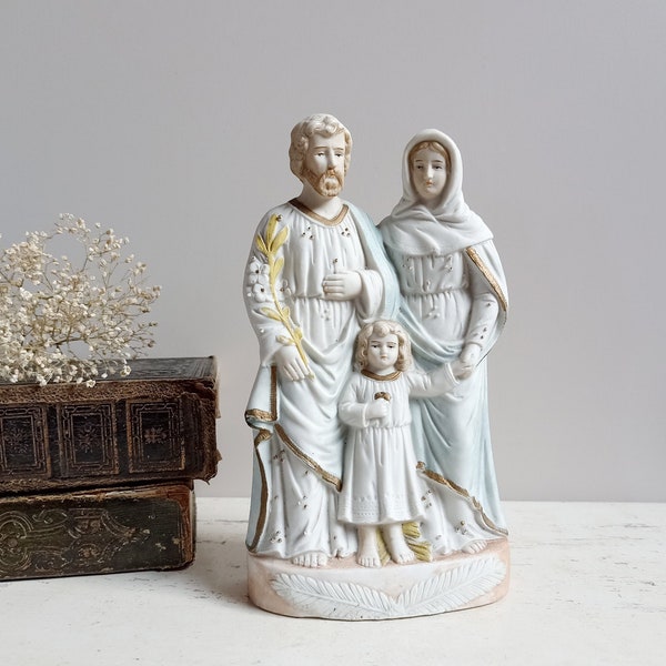 Antique Bisque Figure Statue - Etsy