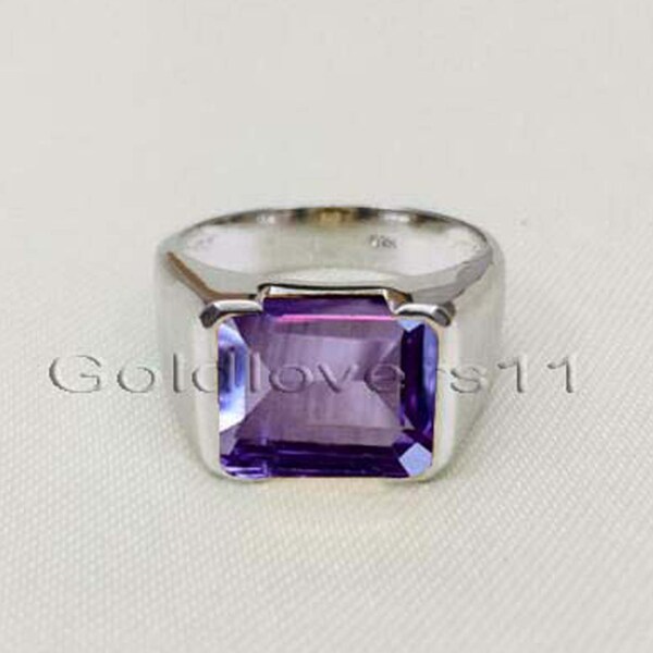 Alexandrite Ring Men - Etsy