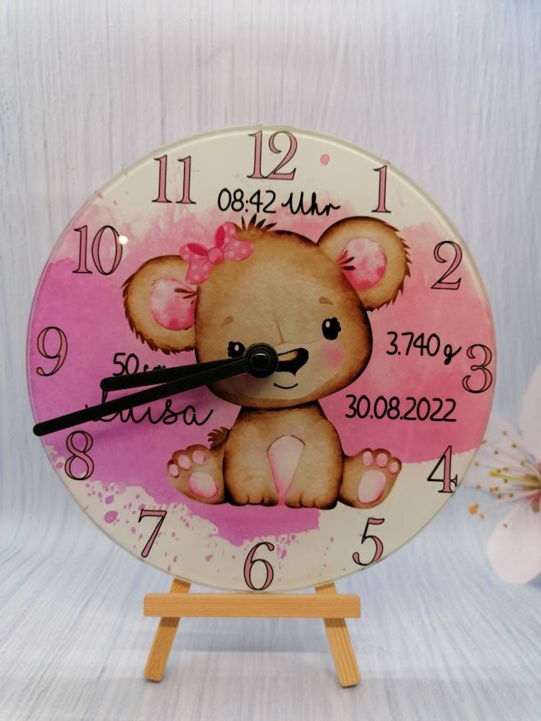 Personalized Birth Clock - Etsy