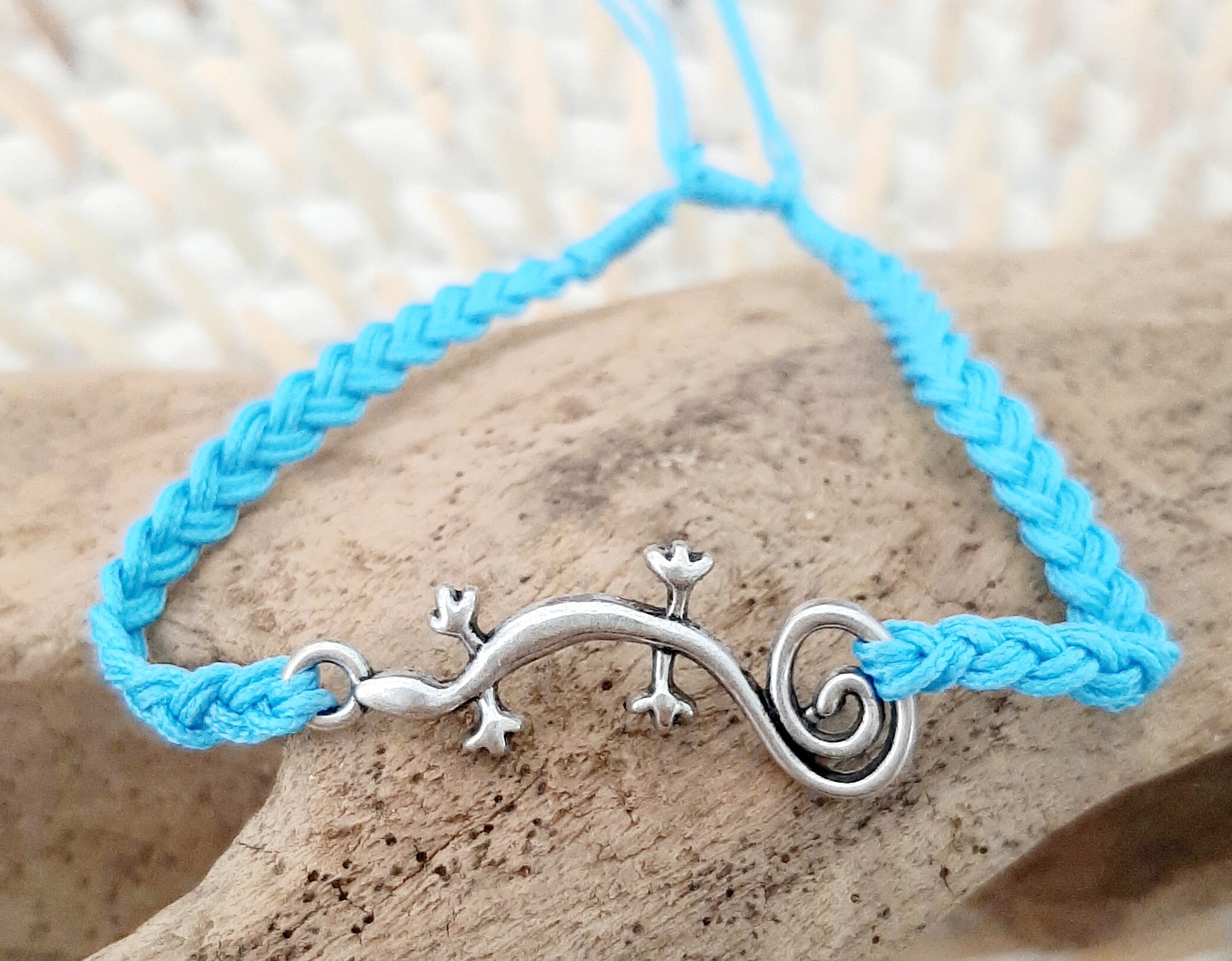 Bracelet Brésilien gecko salamandre pour adulte - Etsy France