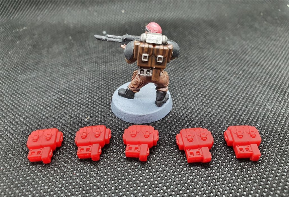 5x 28mm Wargames Backpacks - Etsy Canada