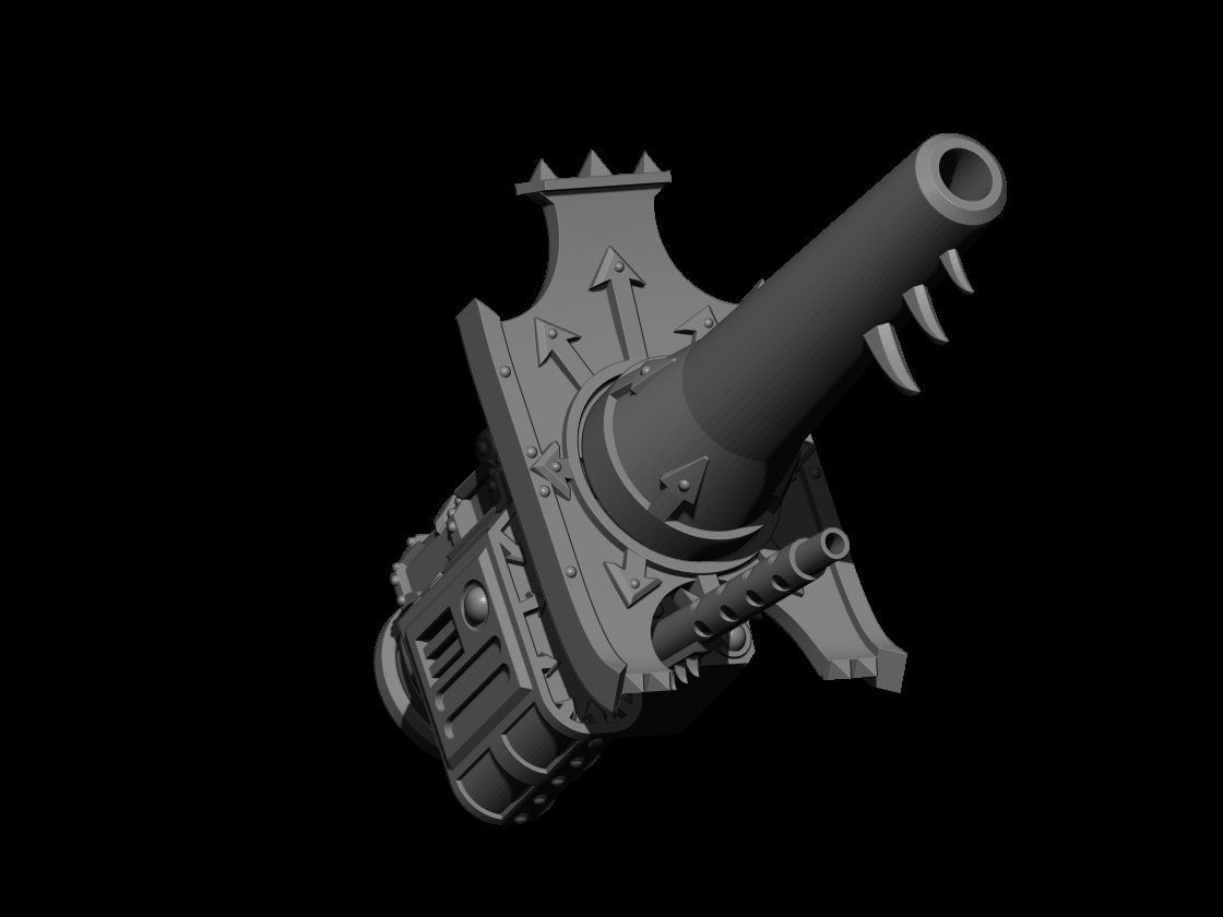 Chaos Knight Battle Cannon STL | Etsy