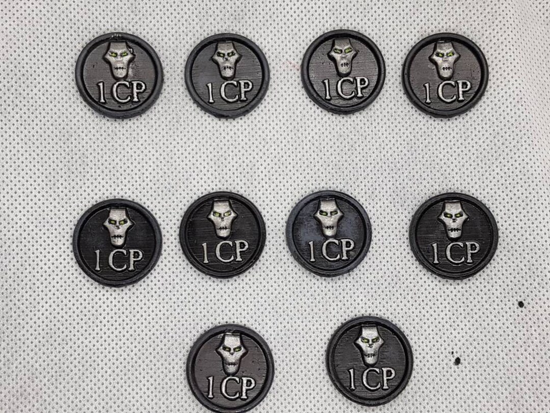 Space Robot Command Point Tokens - Etsy
