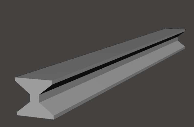 STL - Modurail Elevated Rail Track - Etsy