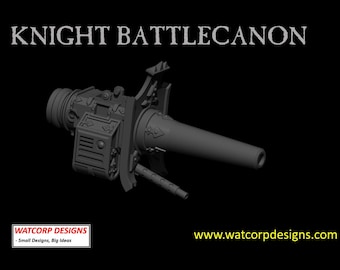 Cannon D&D Dnd Dungeons and Dragons Wargaming 3D Printed Model Role ...