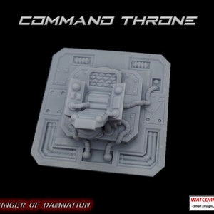 Large Sci-fi Command Throne - Etsy