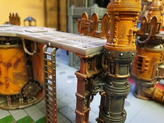 Wargames Terrain Sector Mechanicus Pipe Extenders | Etsy