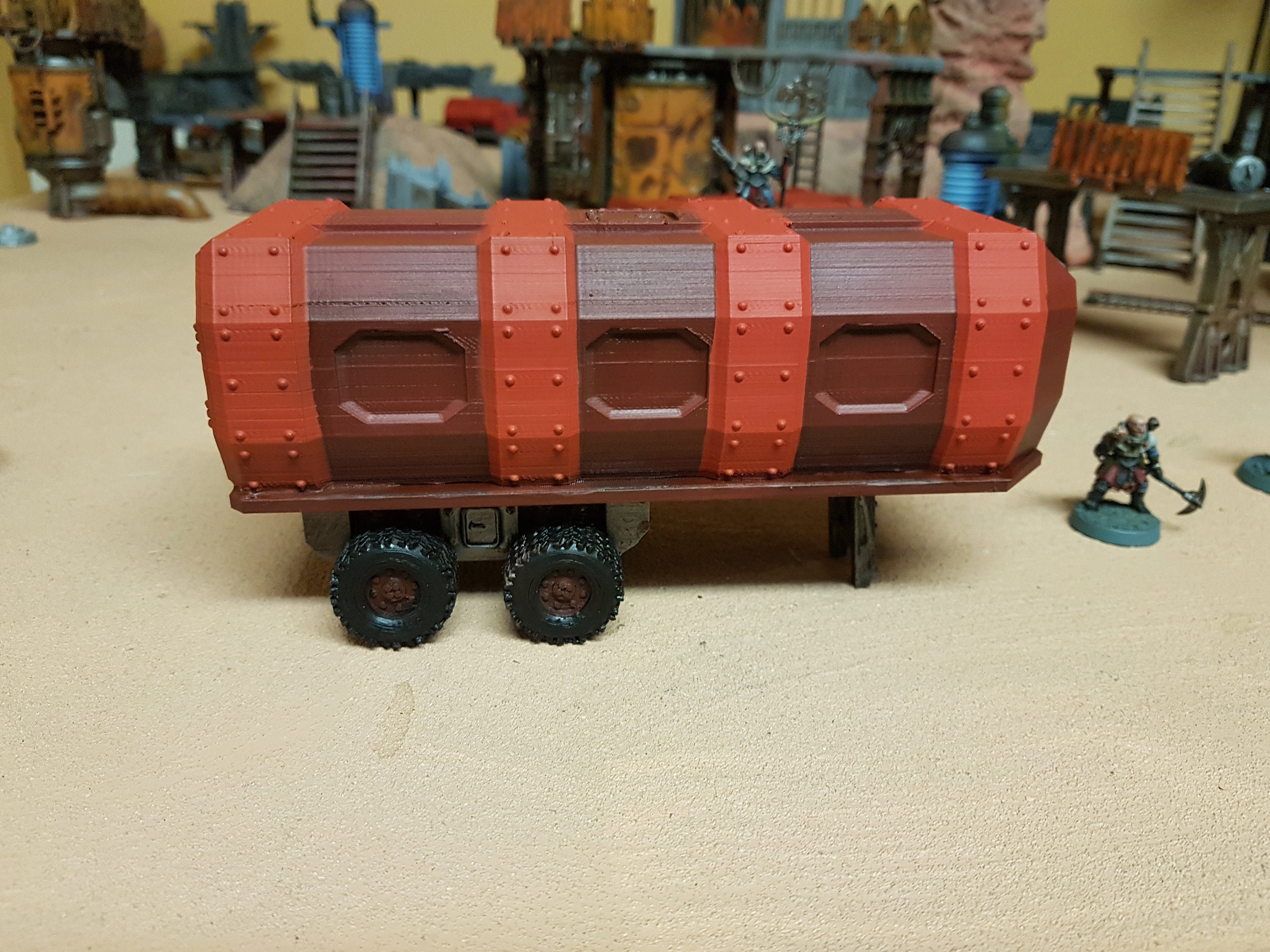 Tabletop Wargames Articulated Lorry and "rolling Fortress" STL - Etsy