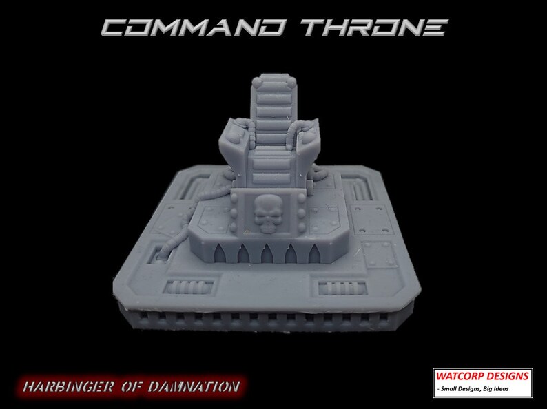 Large Sci-fi Command Throne - Etsy