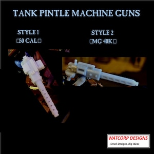 Pintle Mounted Heavy Machine Guns for 28mm Wargames - Etsy