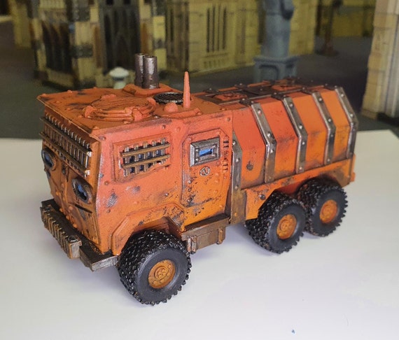 Armoured Cargo Hauler Model - Etsy