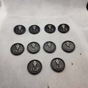 Space Robot Command Point Tokens - Etsy