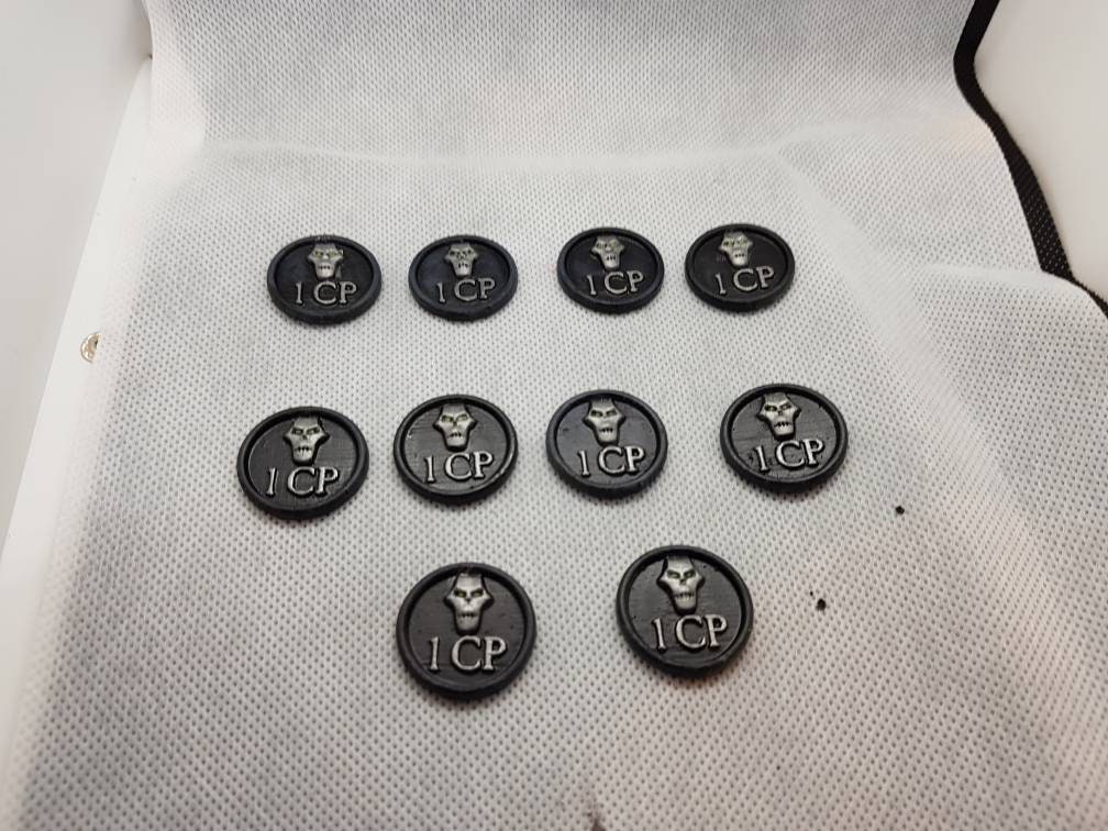 Space Robot command point tokens | Etsy