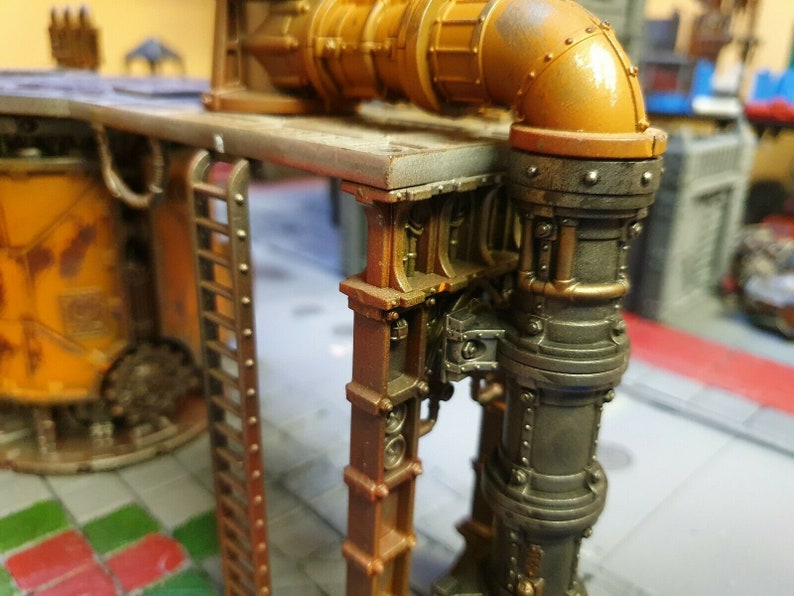 Wargames Terrain - Sector Mechanicus Pipe Extenders - Etsy UK