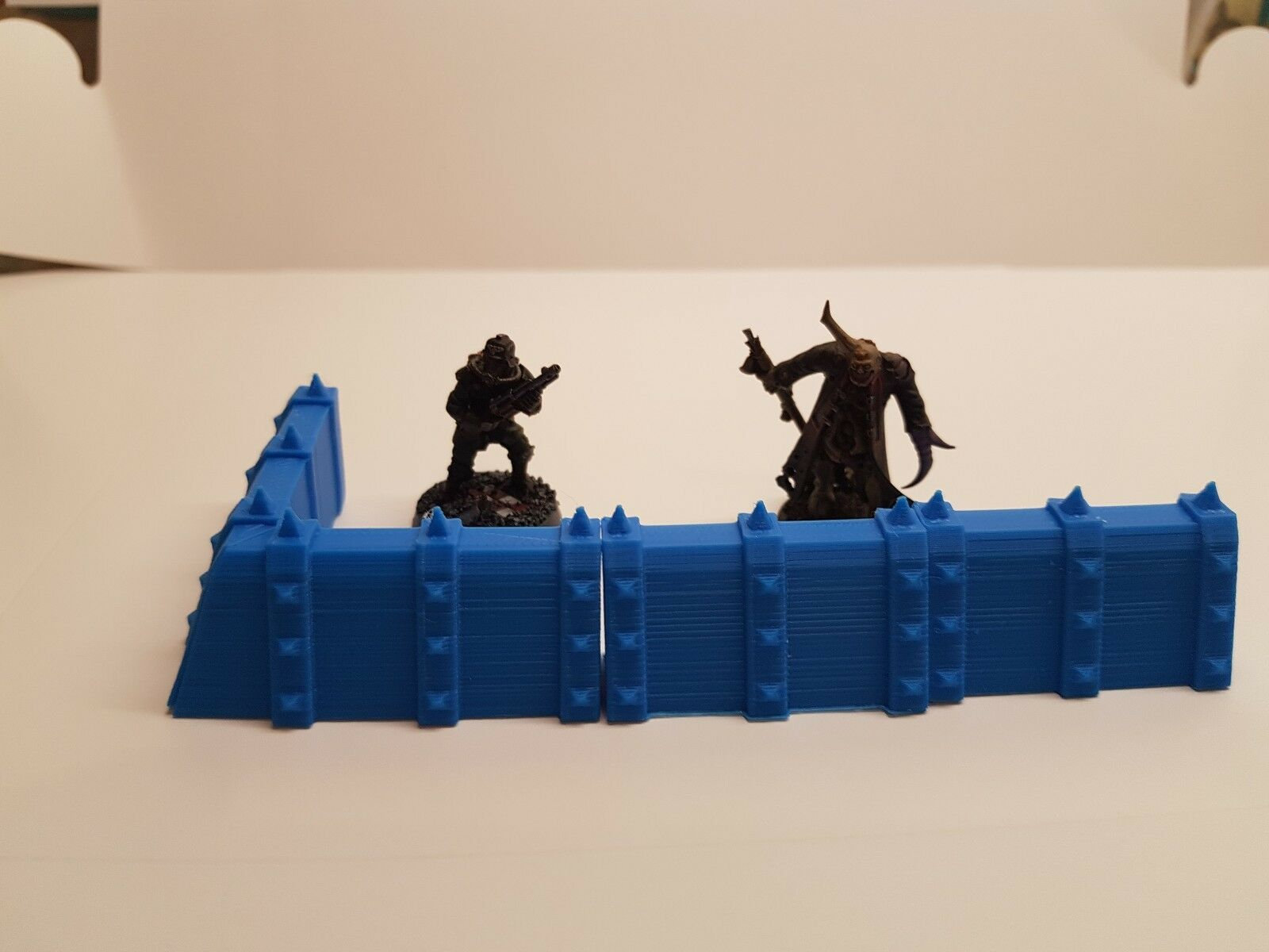 Spiked Barricades With Corner. - Etsy UK