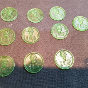 Space Robot Command Point Tokens - Etsy