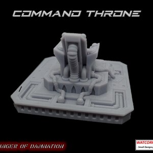Large Sci-fi Command Throne - Etsy